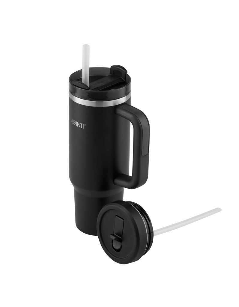 Avanti HydroQuench W/ 2 Lids 1L - Black | ZOES Kitchen & Living