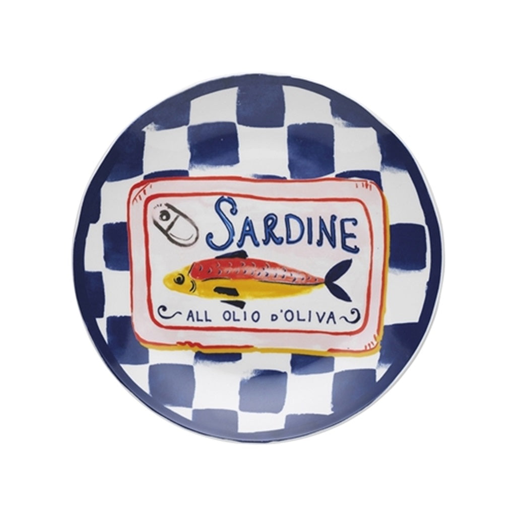 Porto Cucina Side Plate 20cm - Sardine | ZOES Kitchen & Living