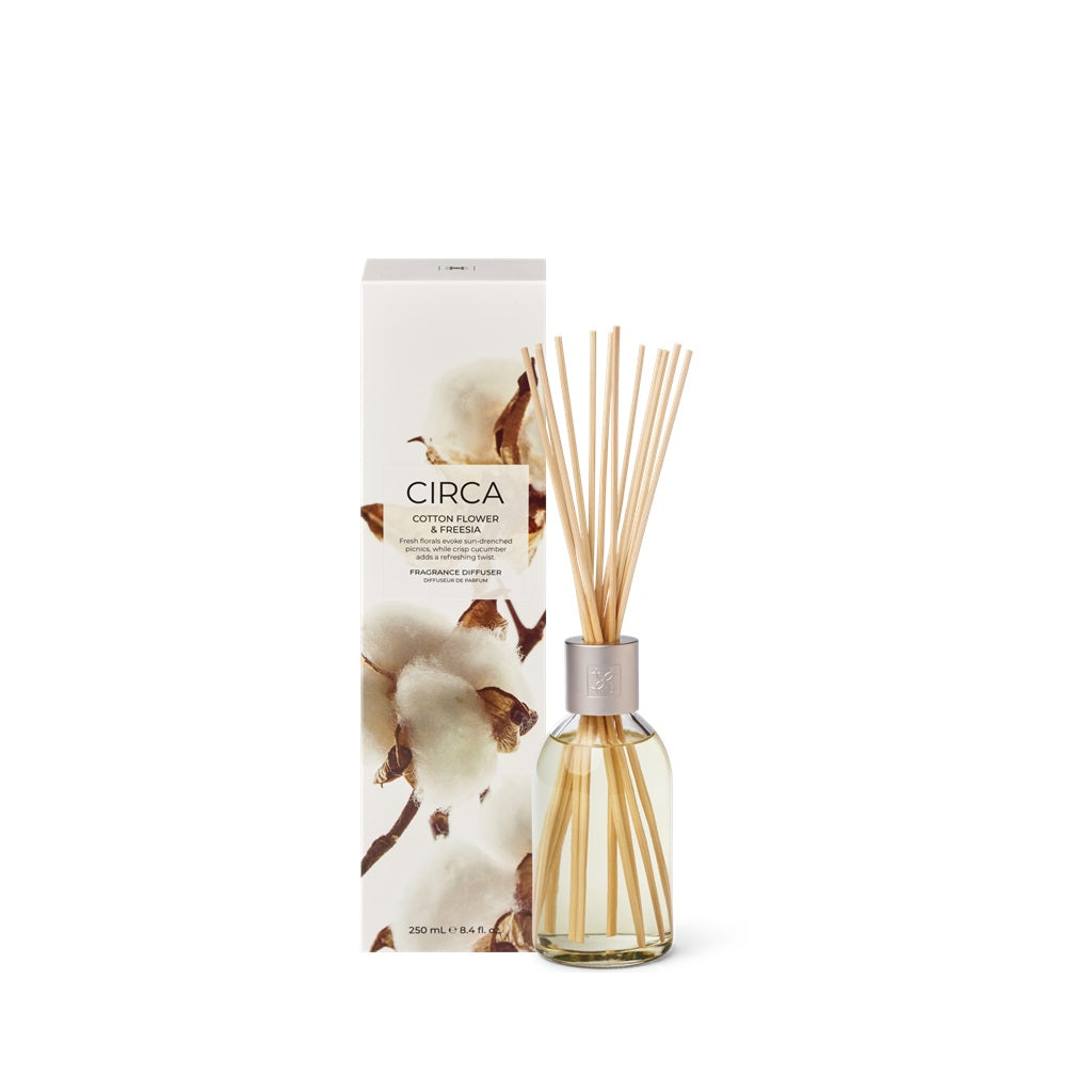 Circa Diffuser 250ml - Cotton Flower & Freesia– ZOES Kitchen & Living