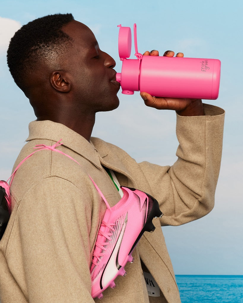 Frank Green Switch Lid Pack with Straw - Neon Pink | ZOES Kitchen & Living